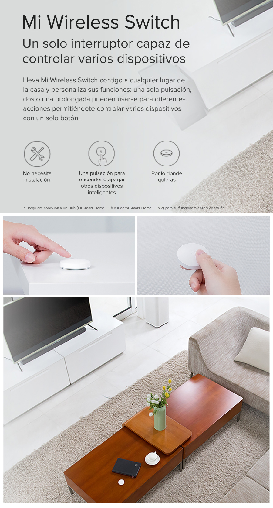 Interruptor Mi Wireless Switch