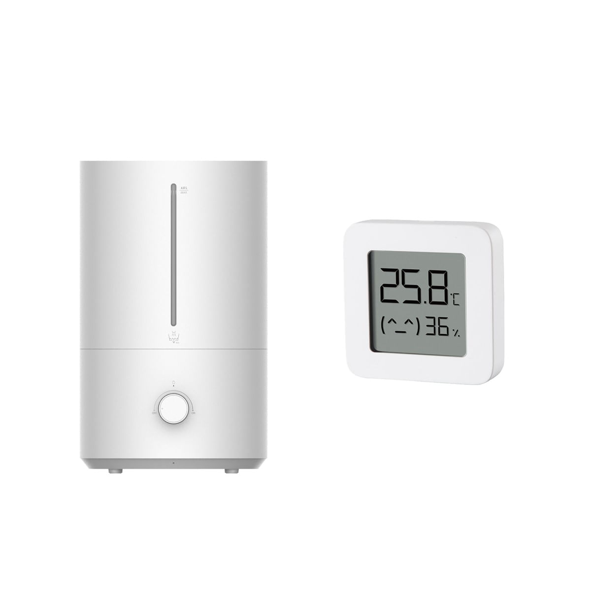 Xiaomi Humidifier 2 Lite + Mi Temperature Humidity Monitor 2