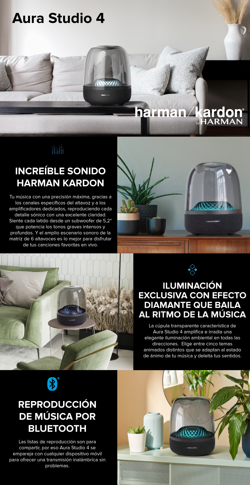 Parlante Inalámbrico Harman Kardon Aura Studio 4