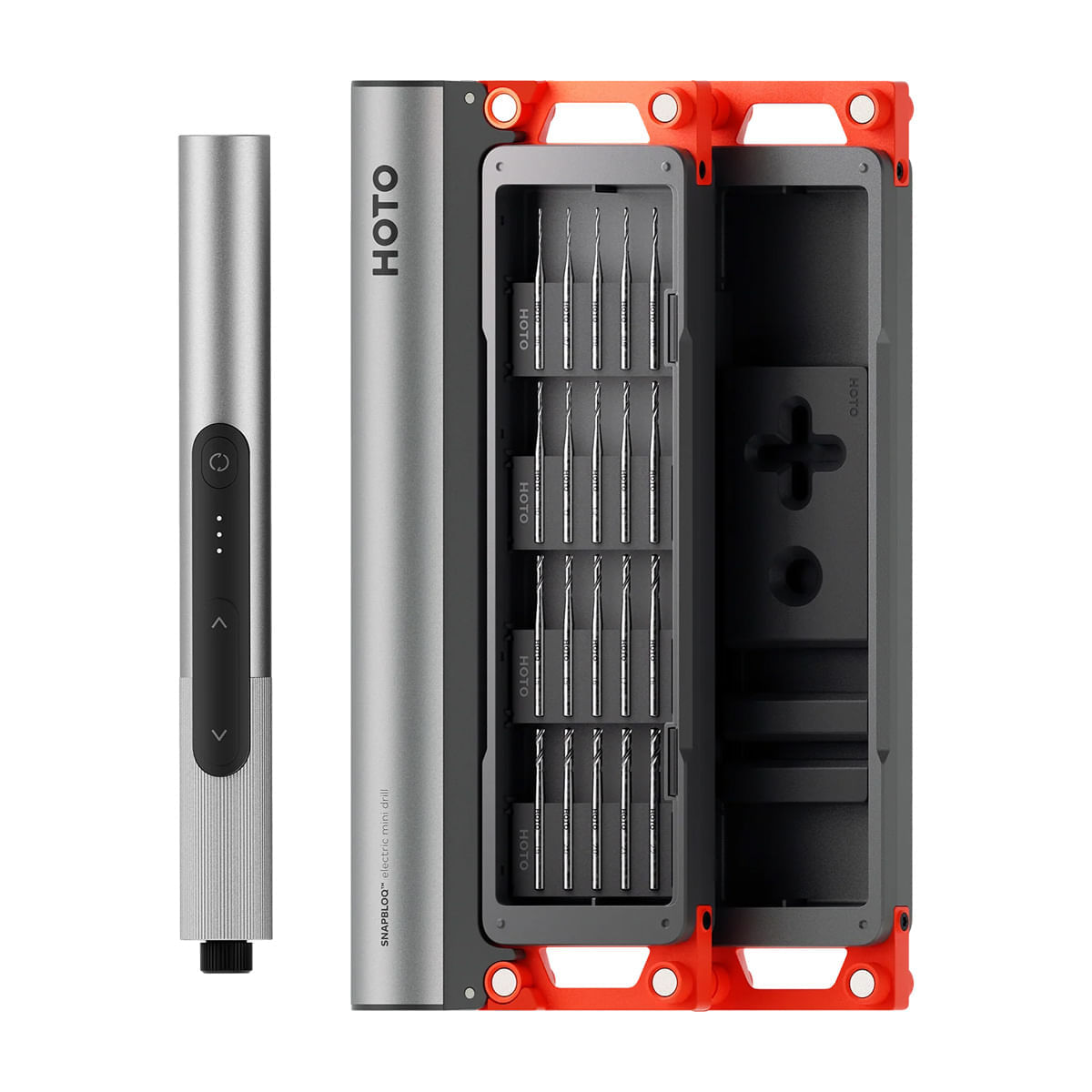 HOTO Set Taladro Eléctrico Mini 20 Piezas